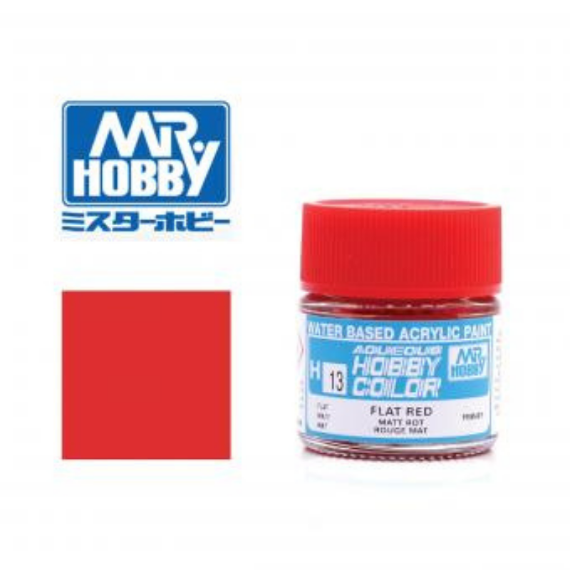 Aqueous Hobby Colour - Flat Red | Diecast Models 4U
