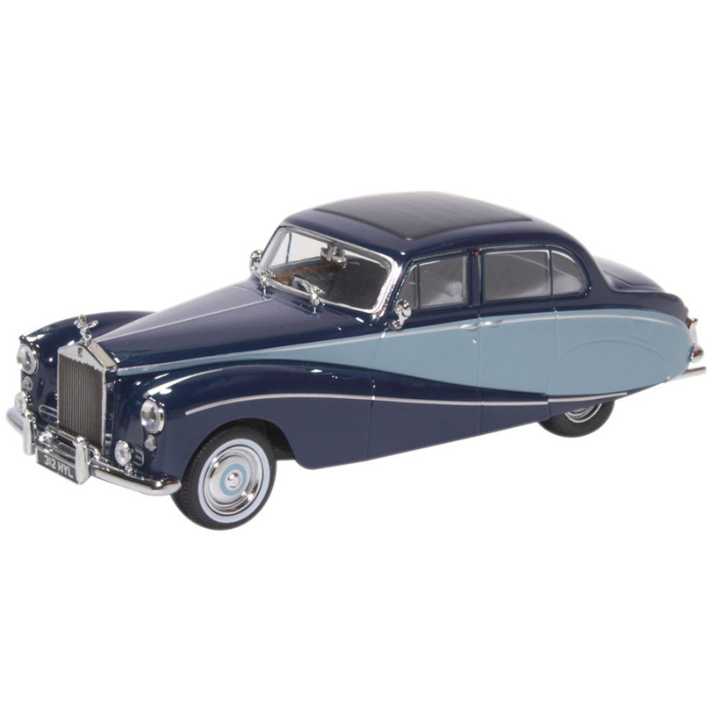1:43 Rolls Royce Silver Cloud/Hooper Empress Two Tone Blue | Diecast ...