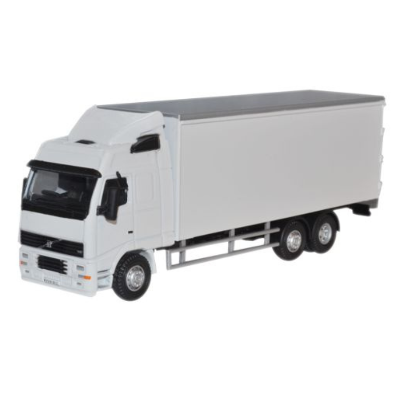1:76 Volvo FH Box Lorry - White | Diecast Models 4U