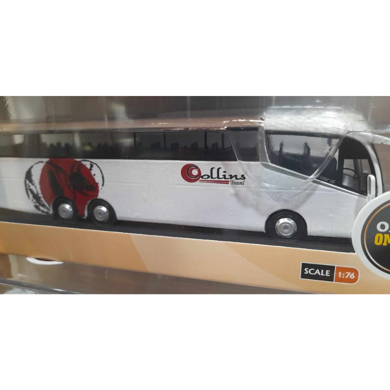 1:76 Irizar i6 White - Collins Travel Red - Code 3 | Diecast Models 4U