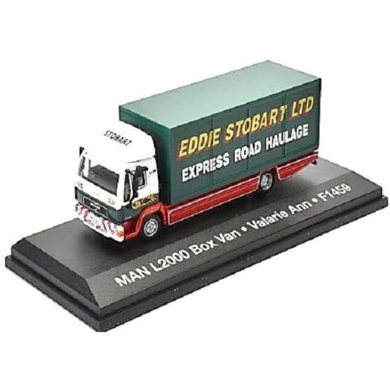 1:76 MAN L2000 Box Van Stobart | Diecast Models 4U