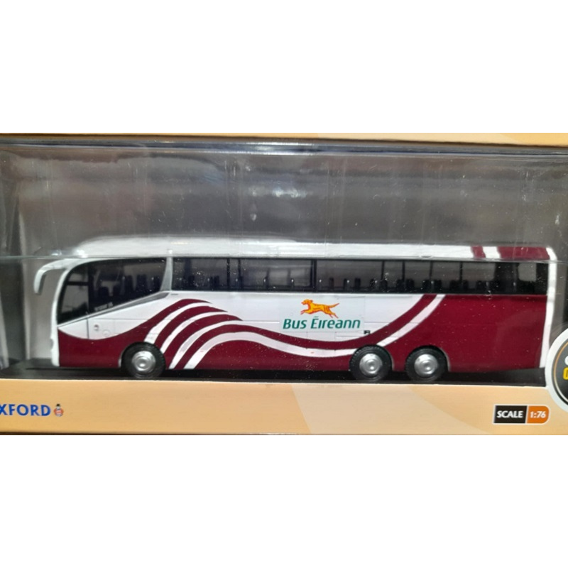 1:76 Irizar i6 Maroon/White - Bus Eireann - Code 3 | Diecast Models 4U